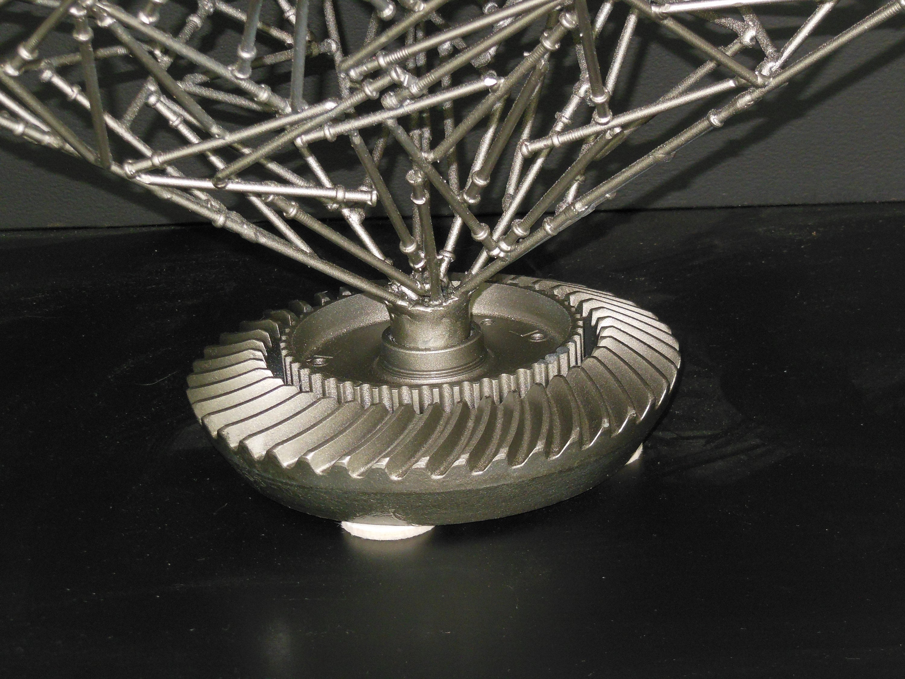 Custom Welded Large Nail Centerpiece Cube - Etsy