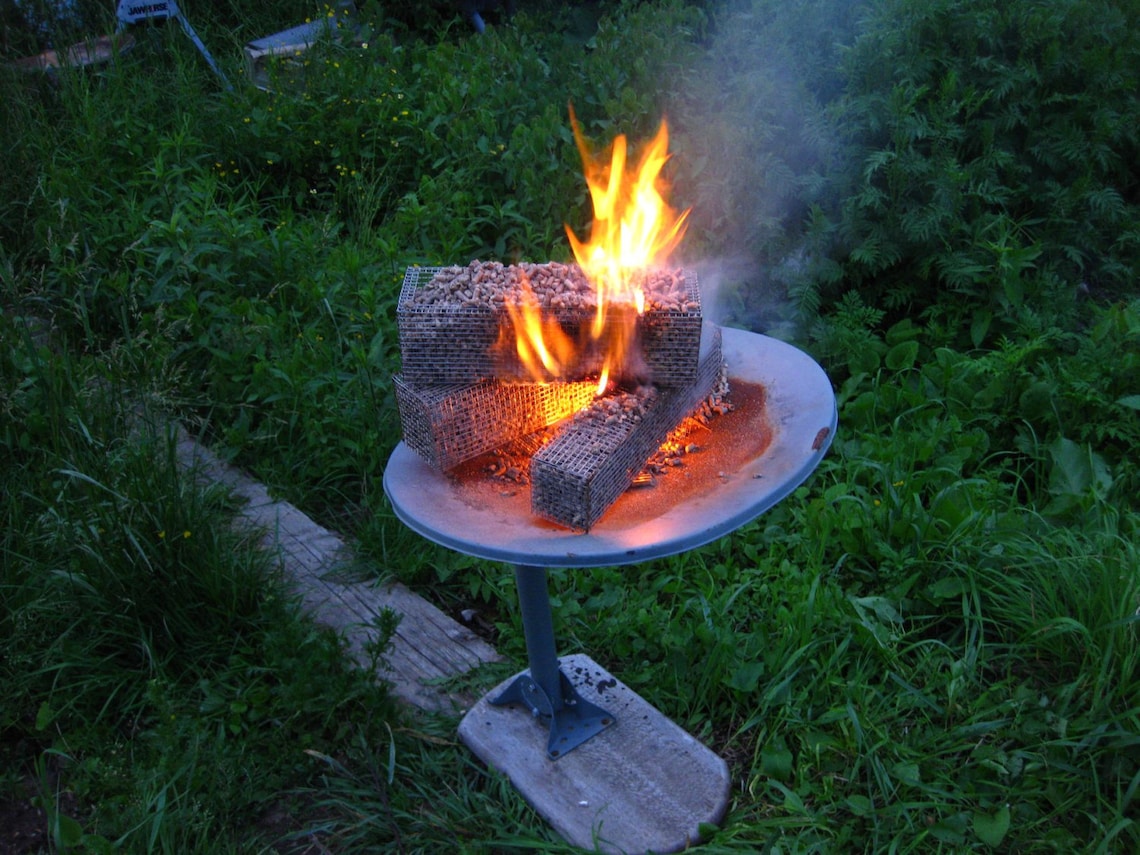 Basic 16 Repose Wood Pellet Fire Logs Open Face Basic - Etsy