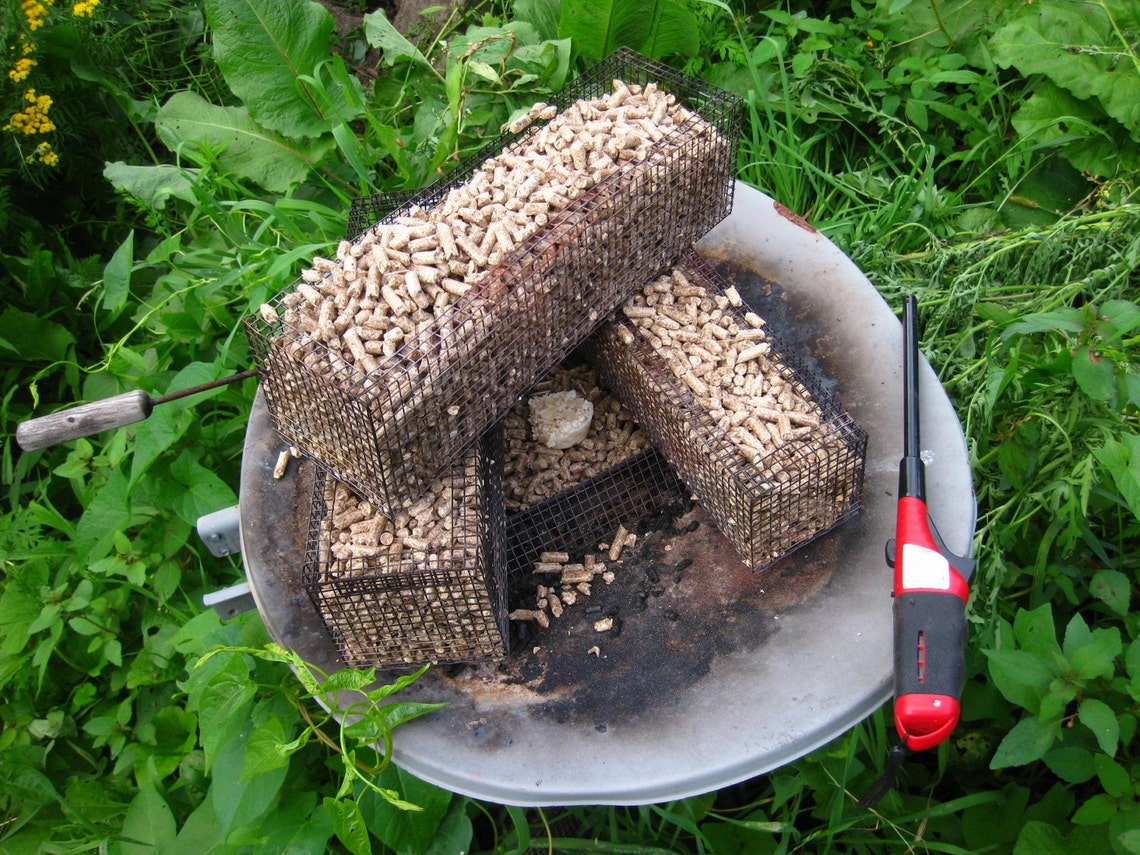 Basic 16" Repose Wood Pellet Fire Logs Open Face Basic Set Free S/H - Etsy