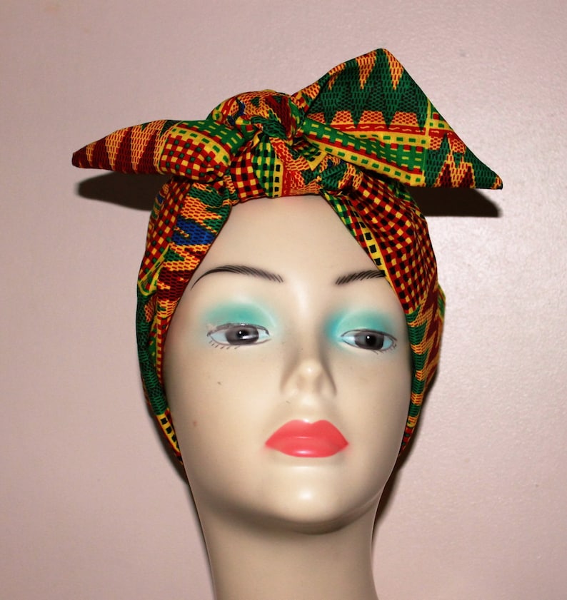 African Print Head Wrap,african Print Scarf, Wax Print Accessories - Etsy