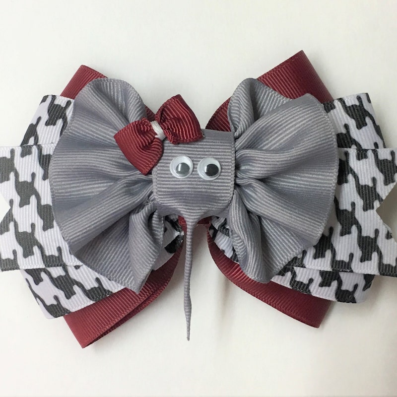 Alabama Hair Bow - Etsy