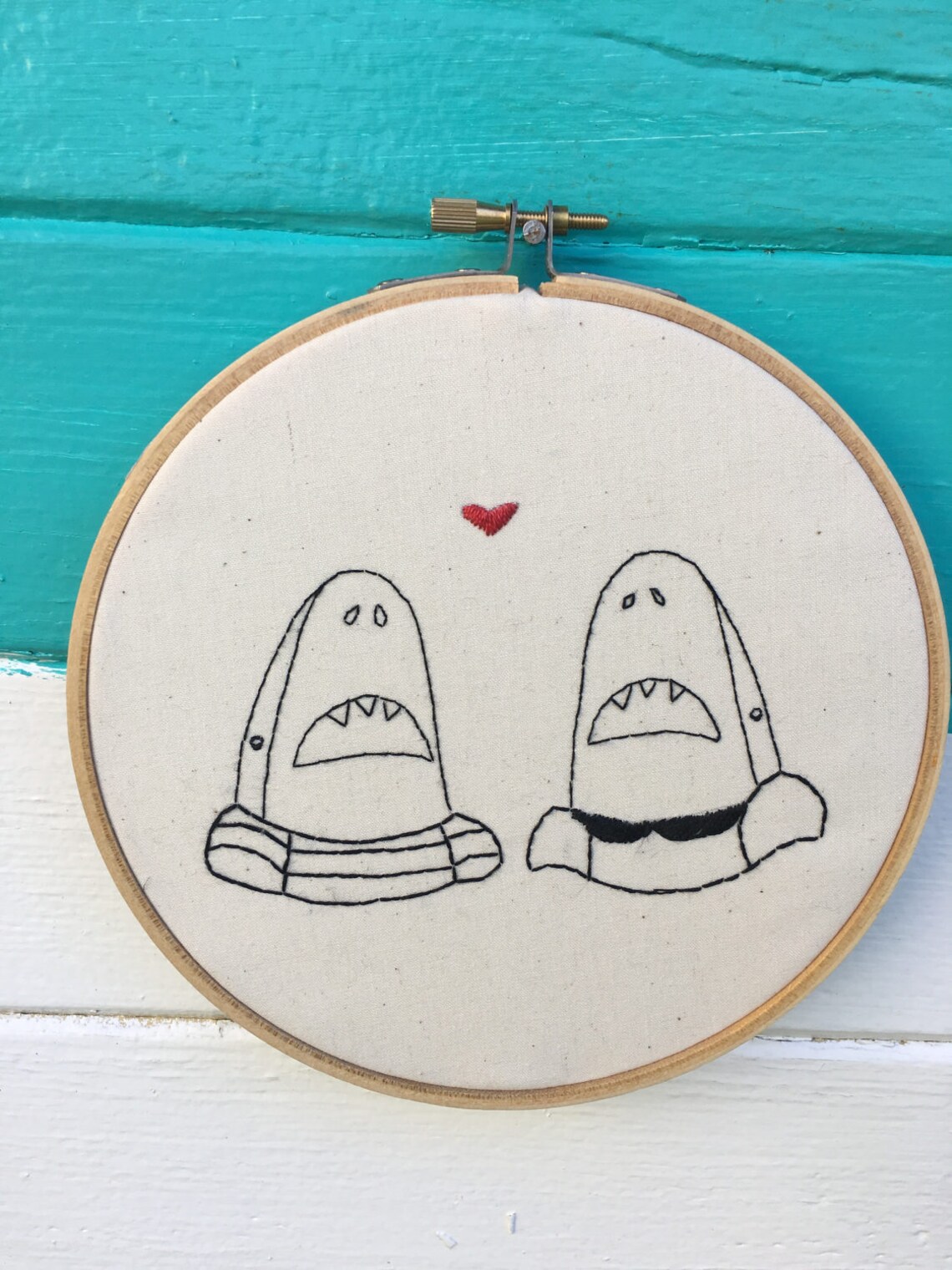 Hand Embroidery Pattern, Shark Embroidery Pattern, Embroidery Pattern ...