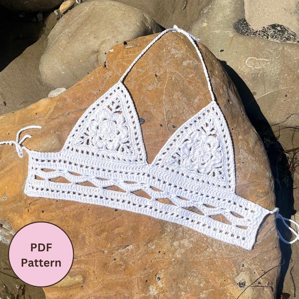 Lace Crochet Bikini - Etsy