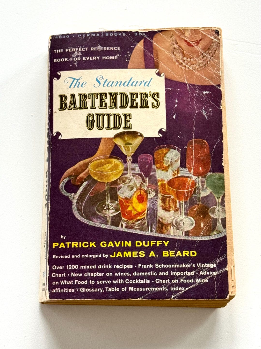 Vintage the Standard Bartenders Guide by Patrick Gavin Duffy - Imperfect Condition- Vintage ...