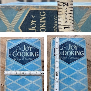 The Joy of Cooking Cookbook 1946 With 1943 Preface- Vintage Cookbook ...