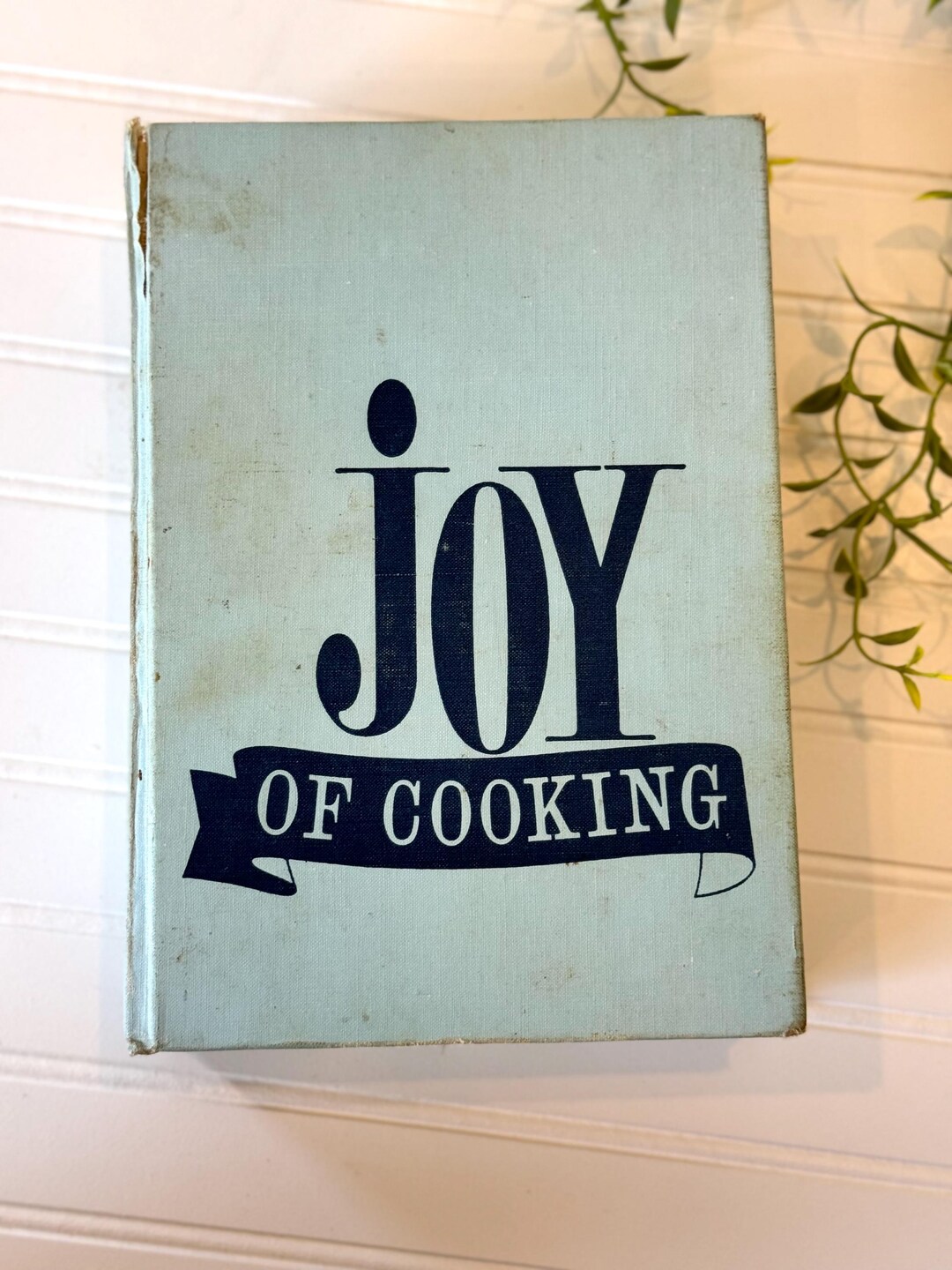 The Joy of Cooking Cookbook 1964- Vintage Cookbook- Blue Cookbook ...