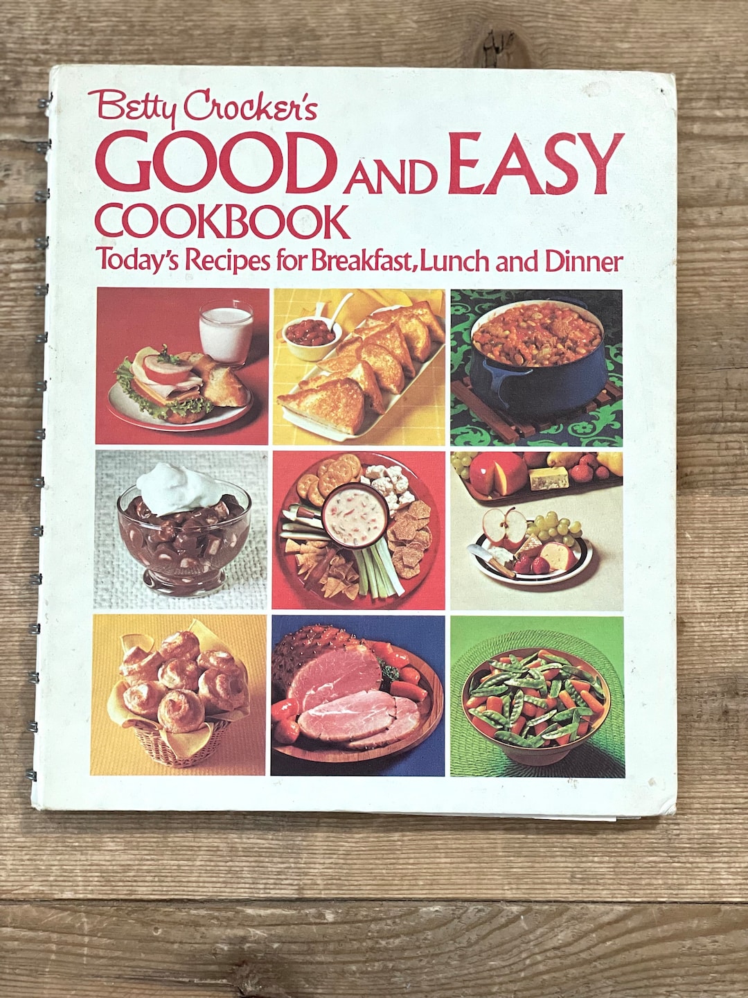 Betty Crocker's Good and Easy Cook Book 6th Printing- Hardback Spiral ...