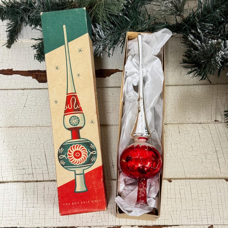 Retro Tree Topper - Etsy