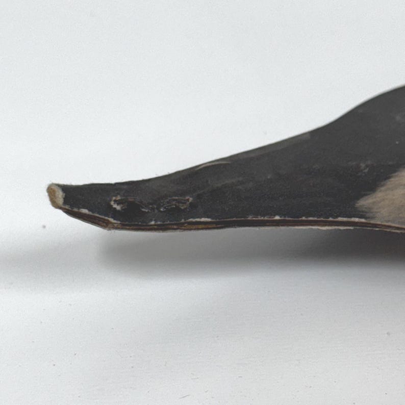 Vintage Carrylite Waxed Cardboard Goose Decoy With Movable Neck and ...