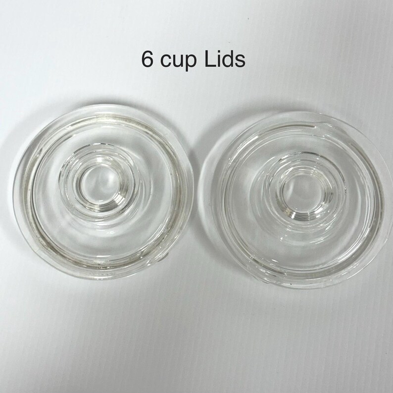 Vintage Pyrex Percolator Parts- 6 Cup Glass INDIVIDUAL Flameware ...