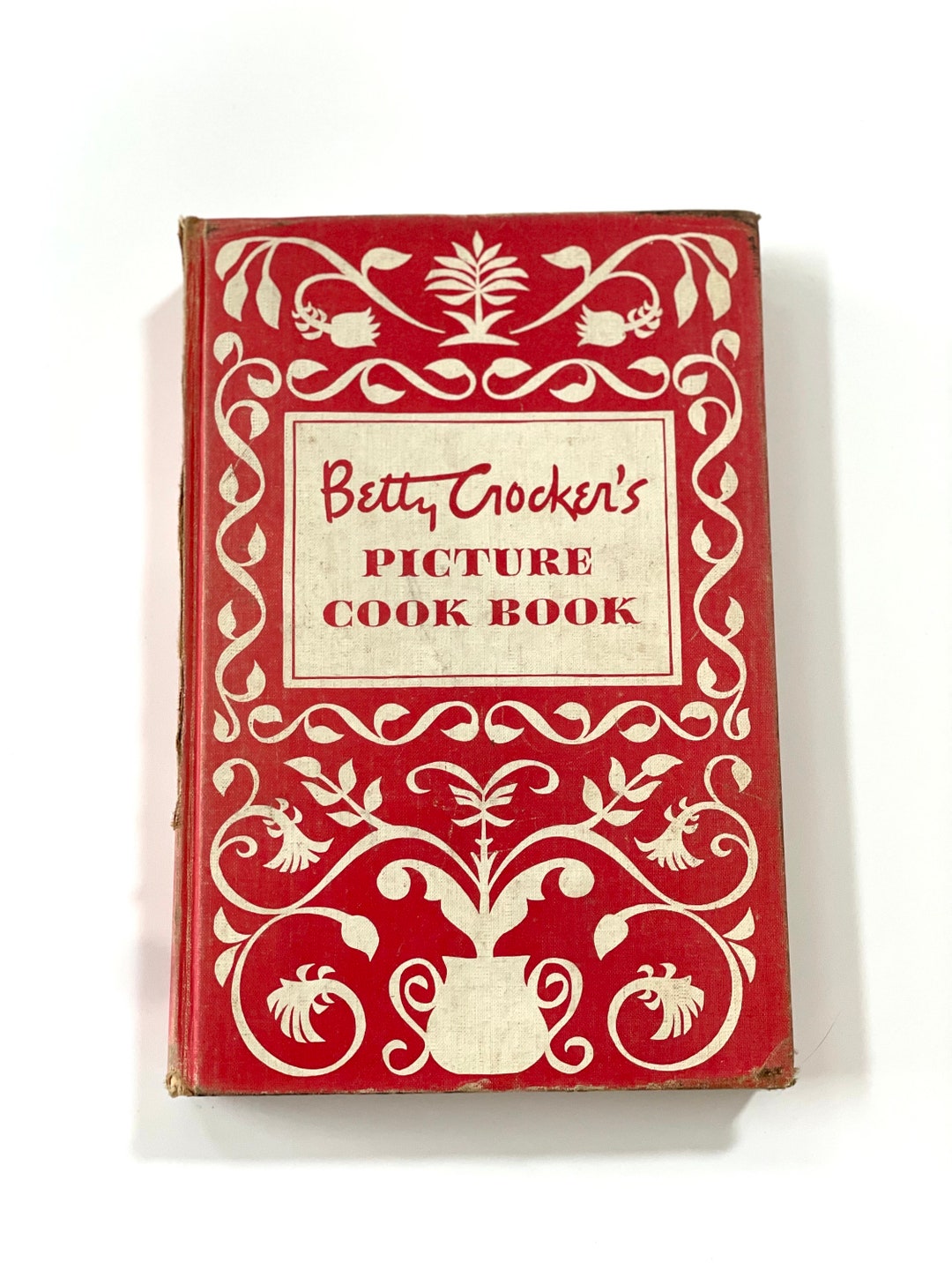 Betty Crocker’s Picture Cook Book- Vintage Cookbook- Red and White ...
