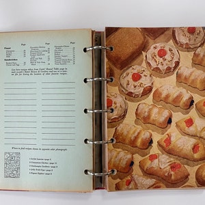 Better Homes and Gardens Cookbook 1950- Vintage Cookbook- Red Checkered ...