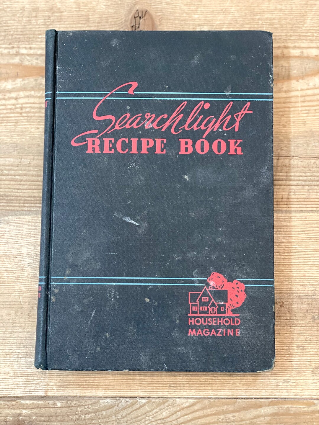Searchlight Recipe Book- Vintage Cookbook With Index Tab Categories ...