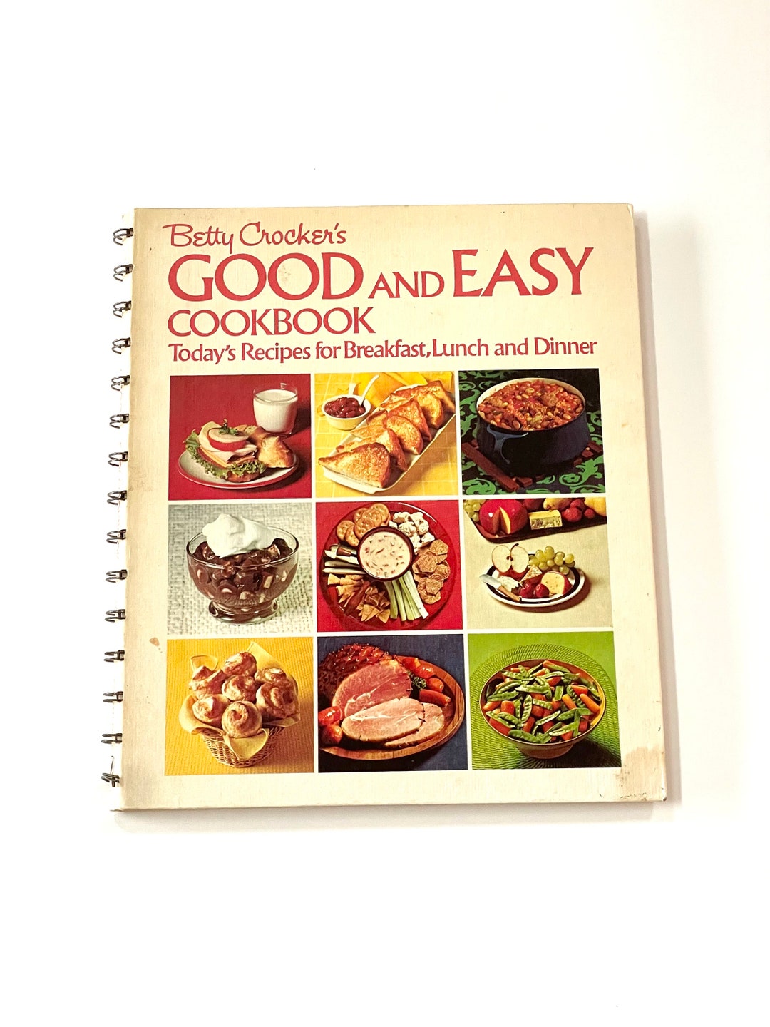 Betty Crocker's Good and Easy Cook Book 6th Printing- Hardback Spiral ...