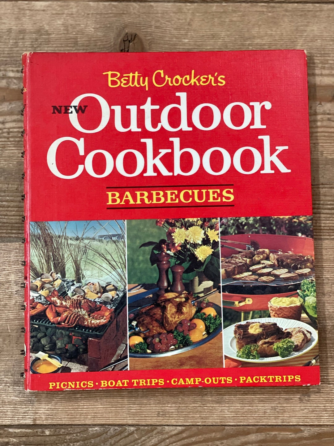 Betty Crockers Outdoor Barbecues Cookbook Vintage Cookbook Hard Cover ...