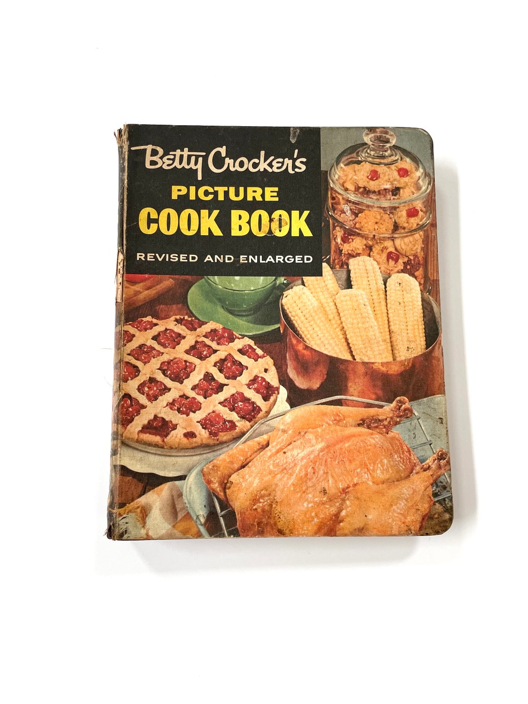 Vintage Betty Crocker Picture Cook Book Revised & Enlarged Cookbook ...