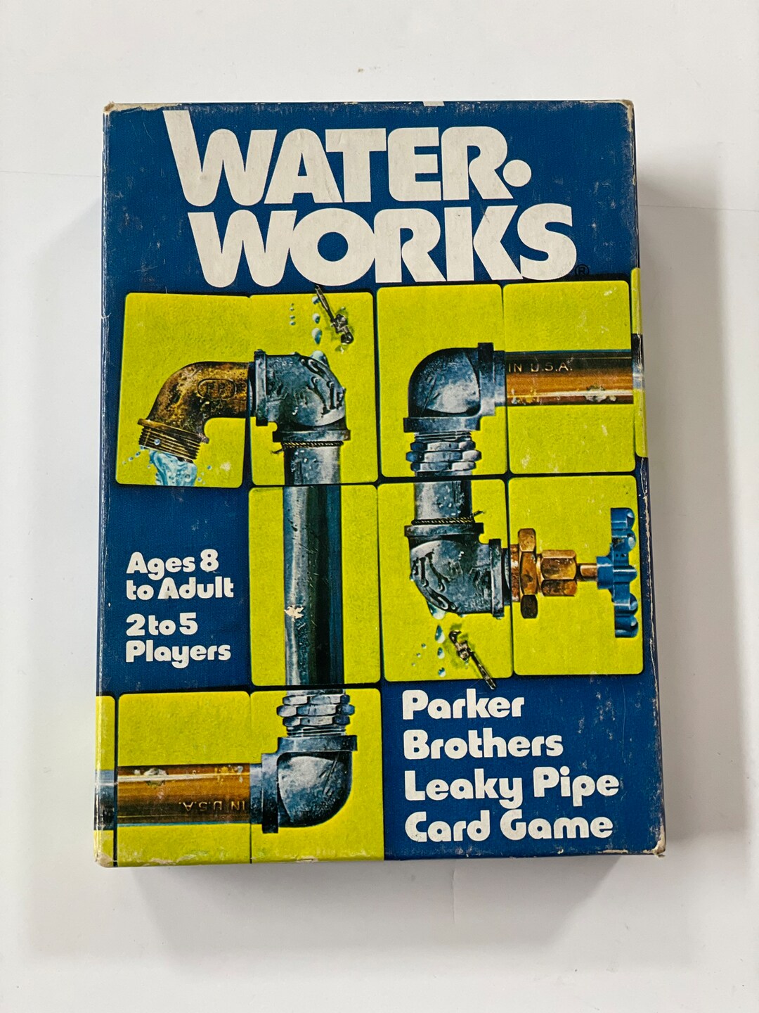 Water Works Parker Brothers Leaky Pipe Card Game Vintage Card Game 1972 ...