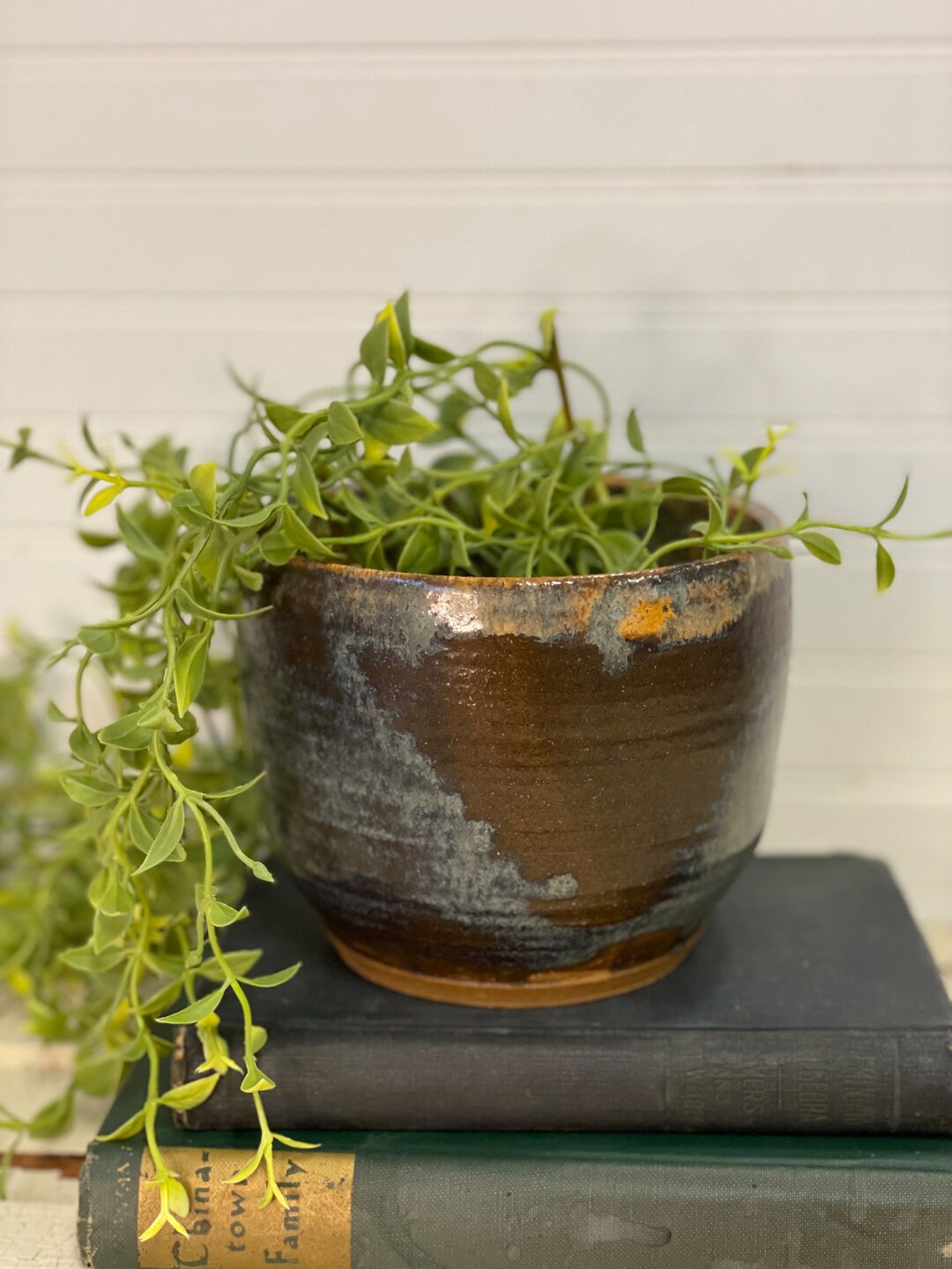 MCM Planter Studio Pottery - Etsy