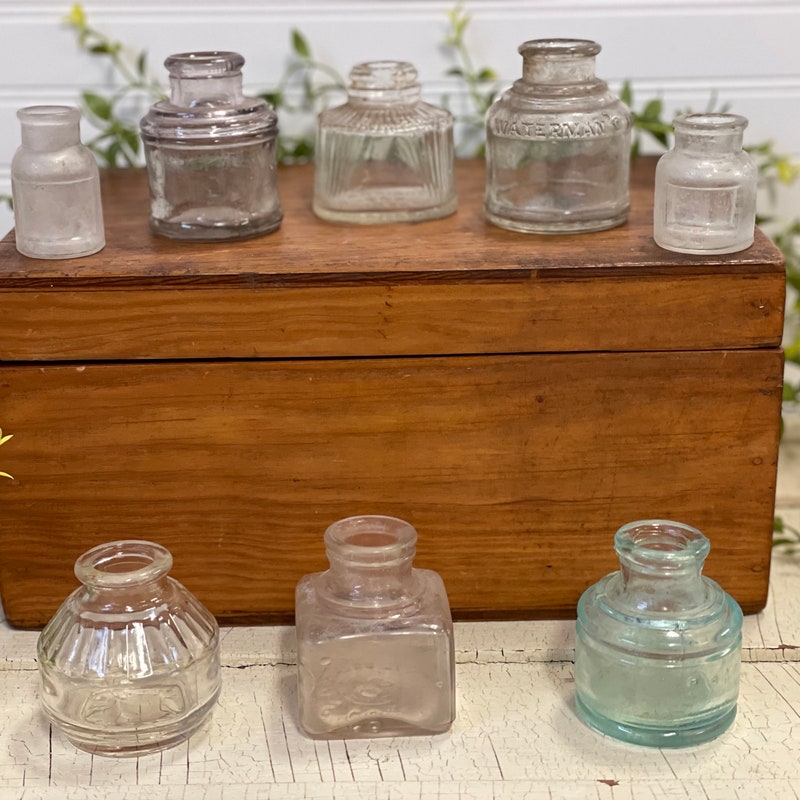Antique Ink Bottle - Etsy