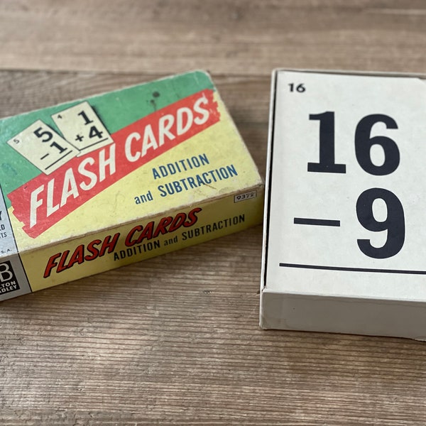 Vintage Flashcards - Etsy