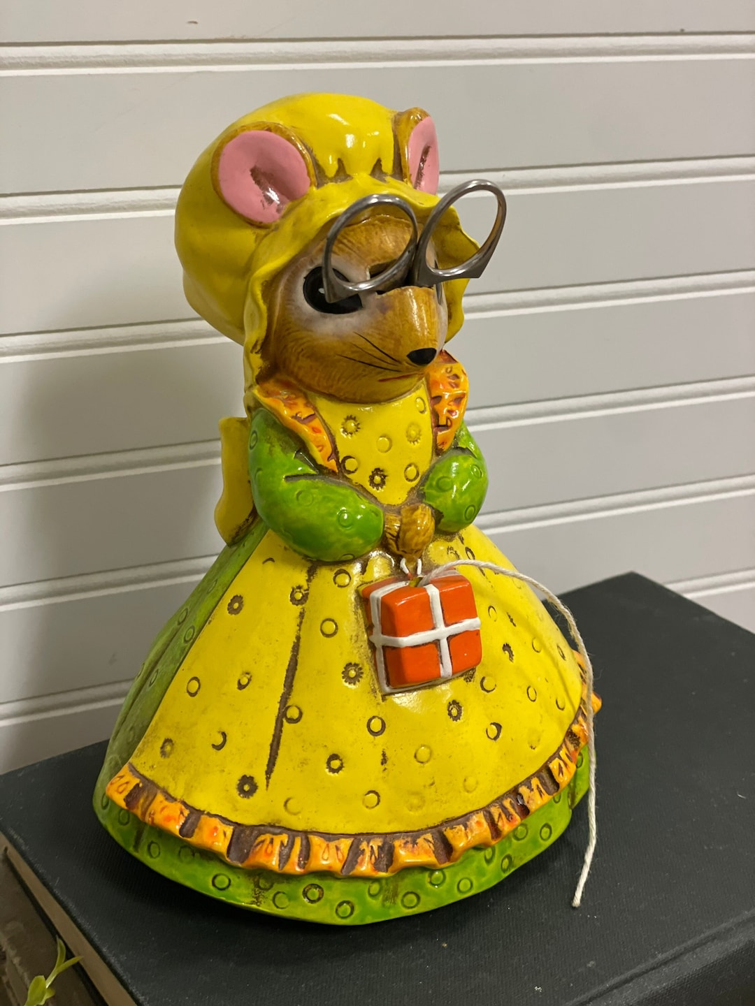 Mouse String and Scissors Holder Vintage Lorrie Design Holder - Etsy