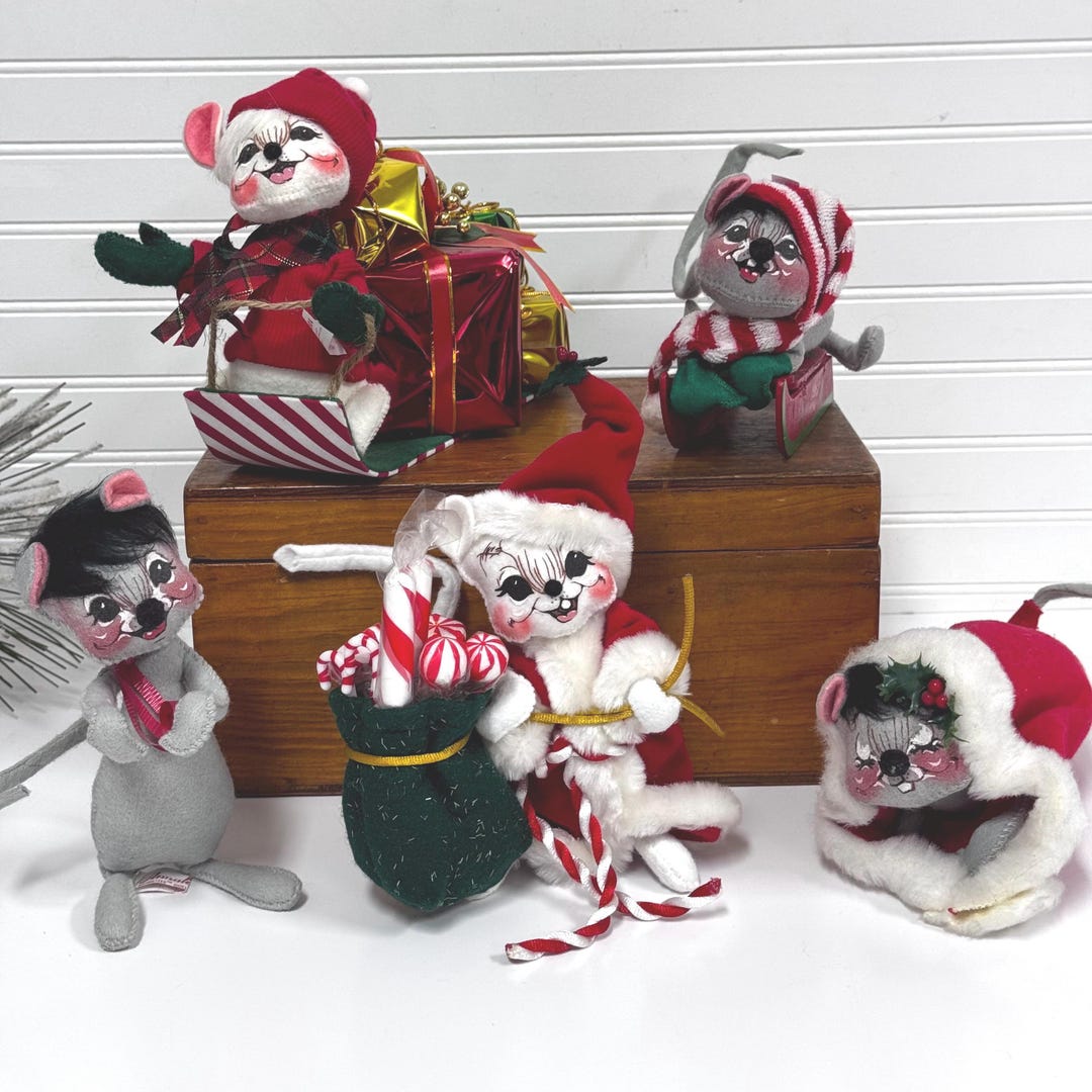 Choice of Annalee Figures- Vintage Christmas Decor - Etsy