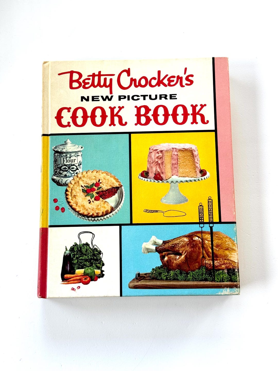 Vintage Betty Crocker New Picture Cook Book 1961- Cookbook Hard Cover ...