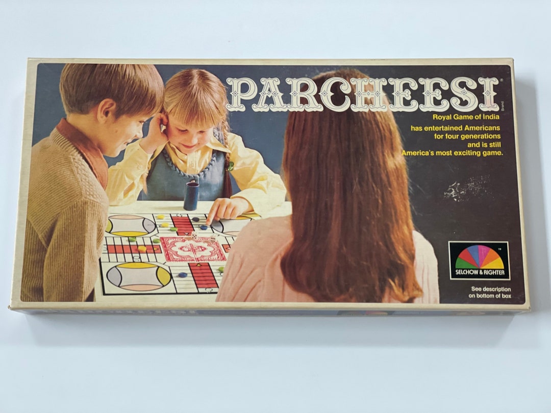 Parcheesi Royal Game of India Board Game- COMPLETE- Vintage Board Game ...