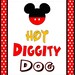 Hot Diggity Dog 8 X 10 Sign - Etsy
