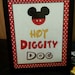 Hot Diggity Dog 8 X 10 Sign - Etsy