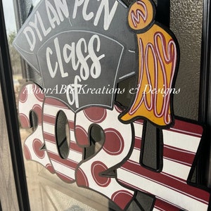 Graduation Door Hanger 2024 Class of 2024 Personalization 19x22 - Etsy
