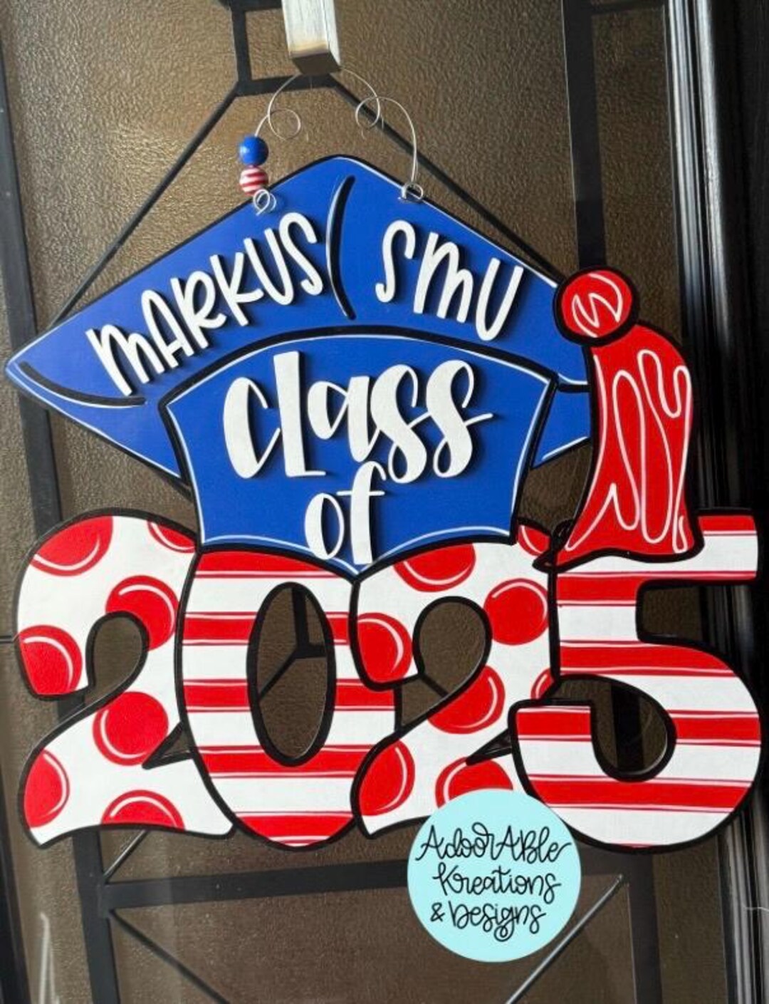 Graduation Door Hanger | 2025 | Class of 2025 | Personalization | 20 ...
