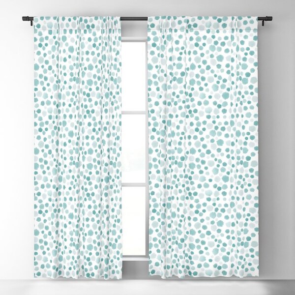 Aqua Curtains - Etsy