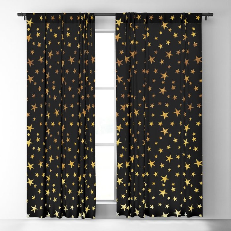 Stars Curtains - Etsy