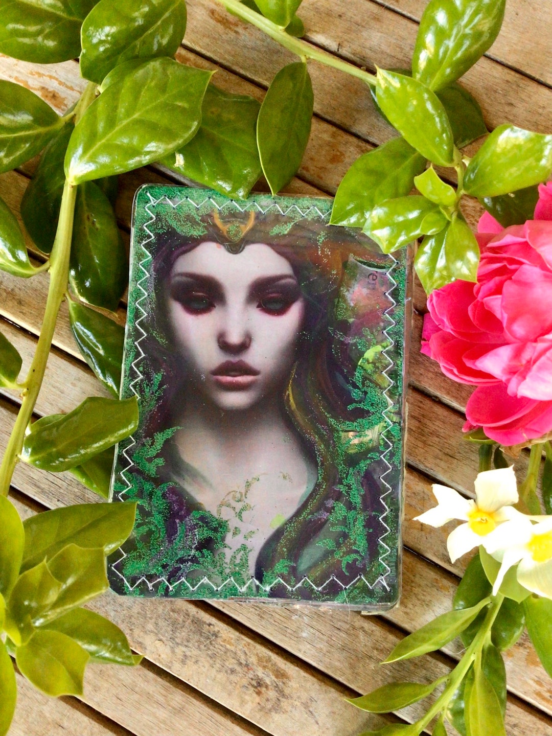Journal Card, Medusa of the Dark Moon , Art Cards, Oracle Cards ...