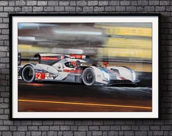 Audi Le Mans Poster - Etsy
