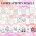 Easter Kids Activity Bundle Printable Sheets Pages for Children Party ...
