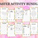 Easter Kids Activity Bundle Printable Sheets Pages for Children Party ...