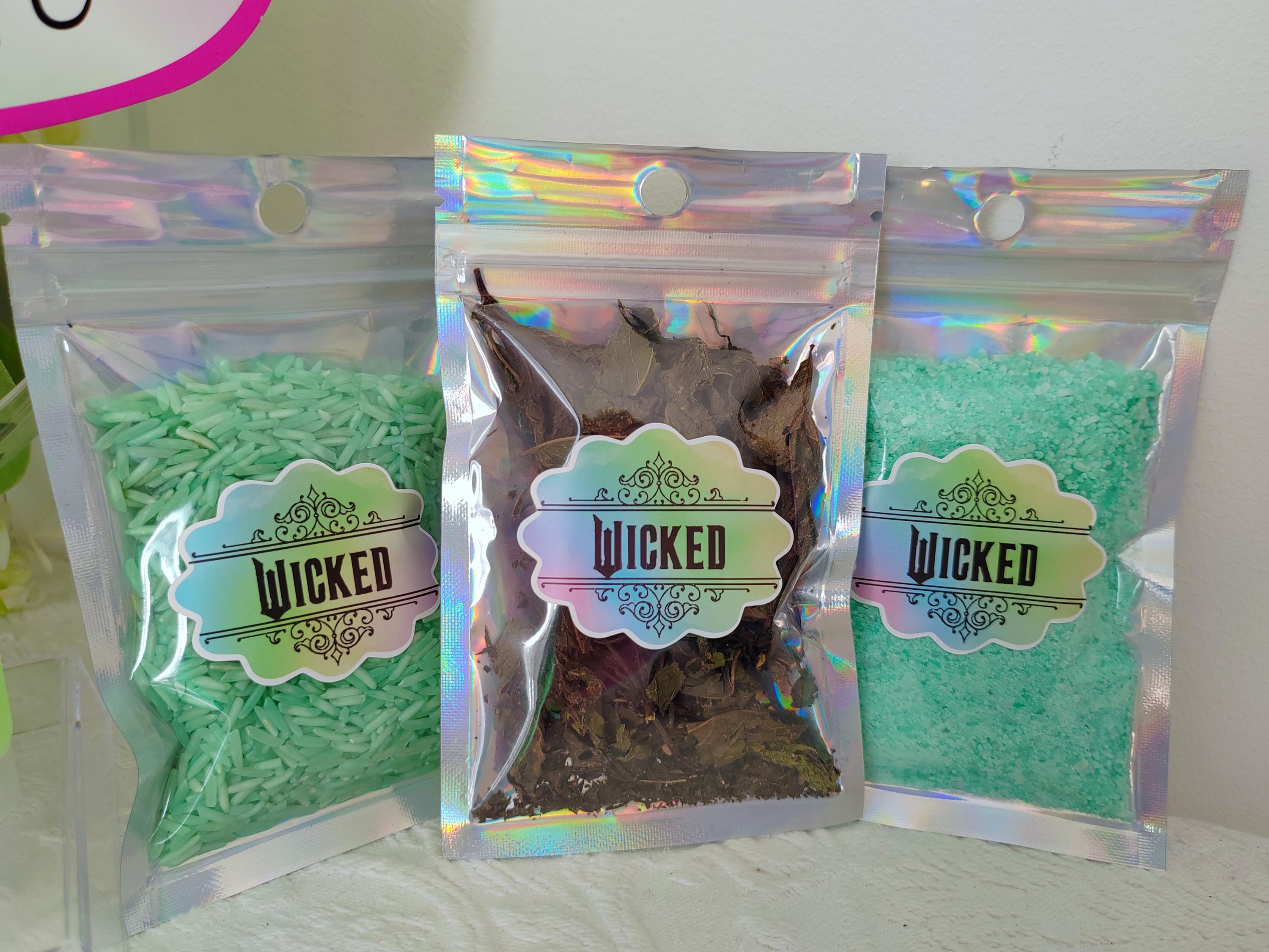 Handmade Inspired by Wicked Elphaba Glinda Movie Witch Halloween Spell ...