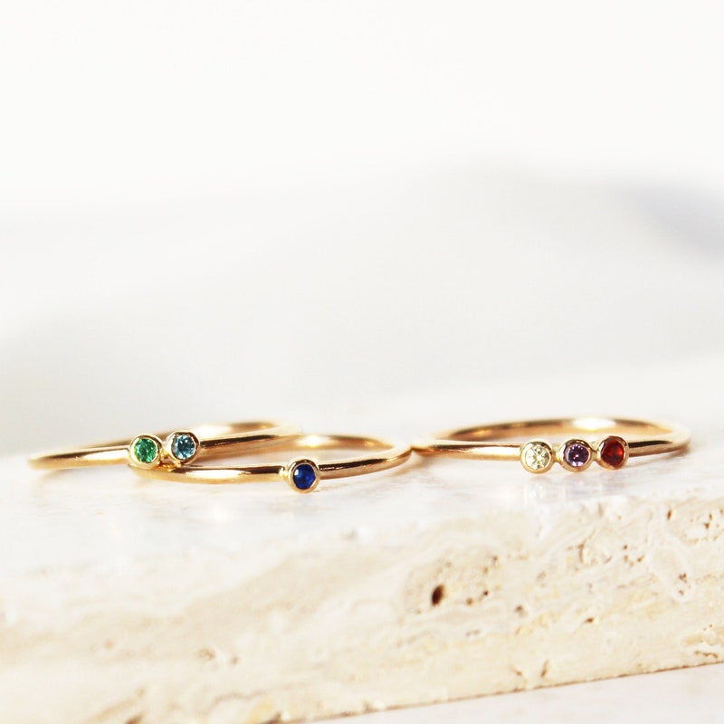 Stackable Rings - Etsy