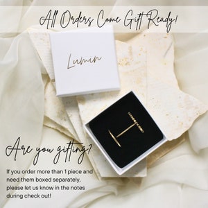 Tiny Initial Ring, Gold Fill or Sterling Silver, Personalizable Letter Ring by Lumin Jewelry ...