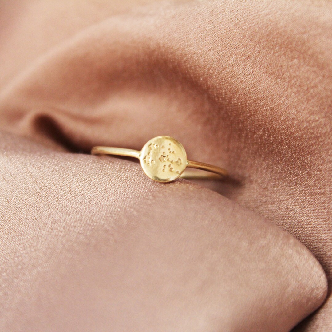 Celestial Constellation Ring, Zodiac Star Ring, Zodiac Ring, Celestial ...