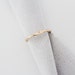 Tiny Initial Ring, Gold Fill or Sterling Silver, Personalizable Letter Ring by Lumin Jewelry ...