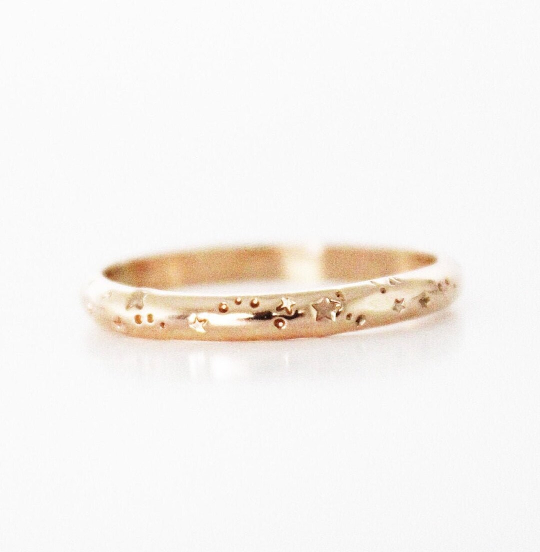 Constellation Ring by Lumin Jewelry, Stackable Star Ring, Celestial ...