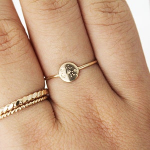 Celestial Constellation Ring, Zodiac Star Ring, Zodiac Ring, Celestial ...