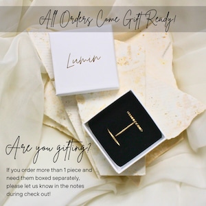 Pinky Initial Ring, Personalized Signet Ring, Custom Pinky Ring, Gold ...