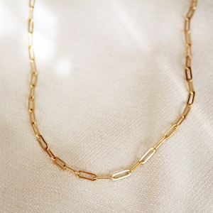 Gold necklace etsy store