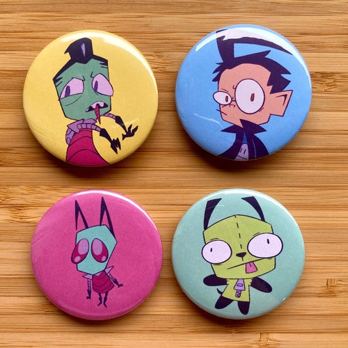 Invader Zim Pins - Etsy