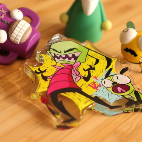 Invader Zim and Gir Fanart Poster - Etsy