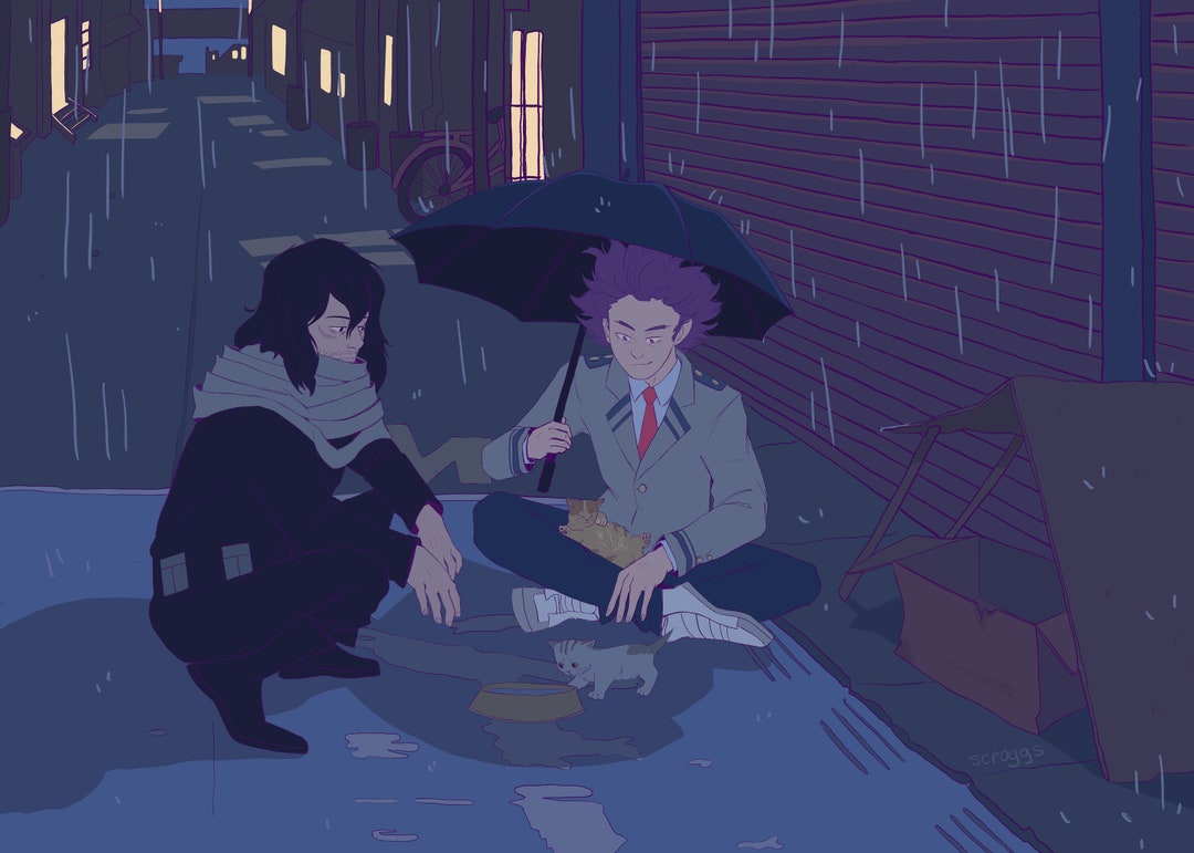 Aizawa & Shinso Mini Print - Etsy